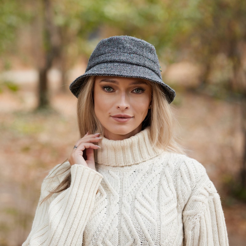 Wool Tweed Hat - Etsy