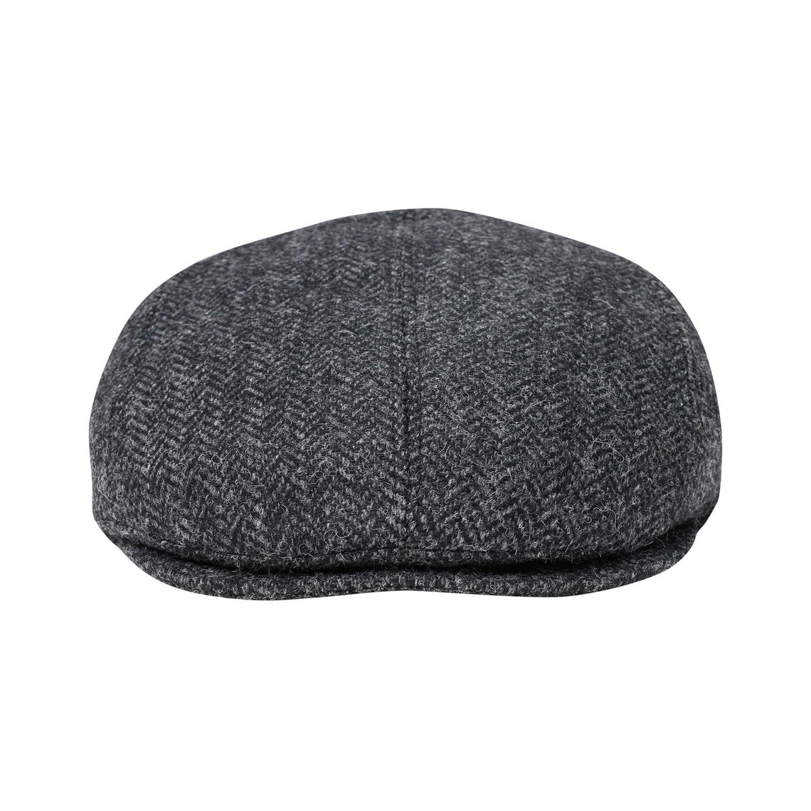 Irish Donegal Tweed Driving Cap Charcoal Herringbone - Etsy UK