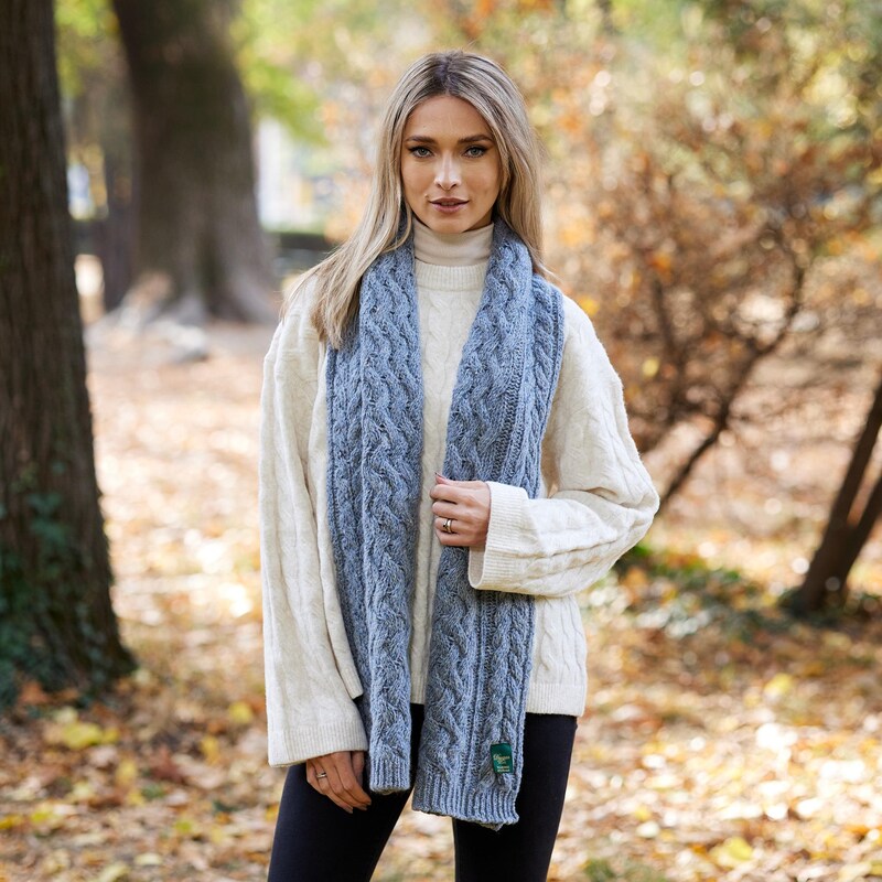 Denim Scarf - Etsy