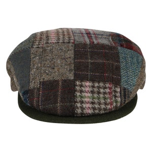Irish - Donegal Tweed Peaky Patch Cap - Patch Check - Ireland ...