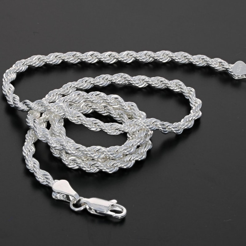 Pure Silver Chain Women - Etsy