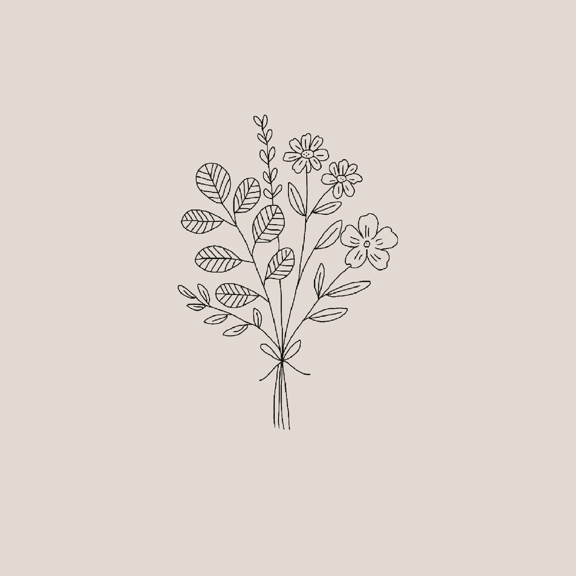 Floral Bundle Svg Png Jpeg Digital Download Flowers - Etsy