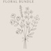 Floral Bundle Svg | Png | Jpeg | Digital Download | Flowers | Bouquet ...