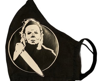 Michael Myers Face Mask - Etsy