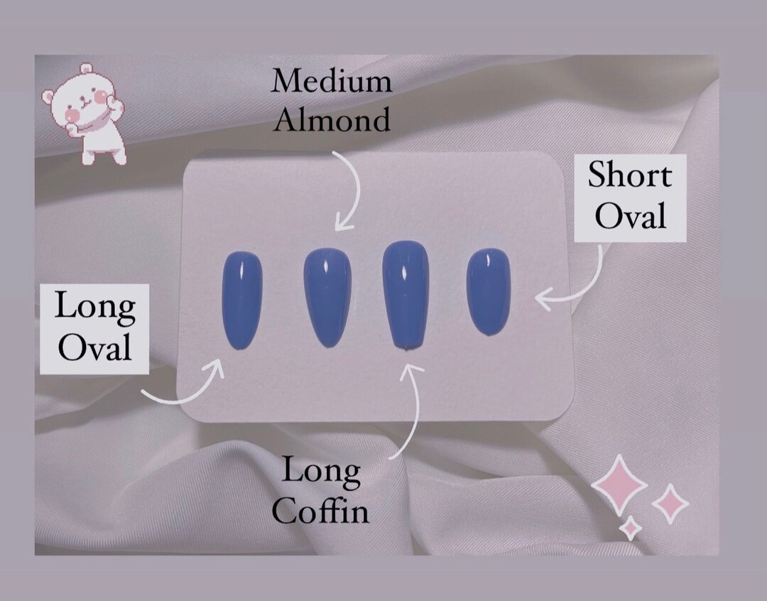 Sizing Kits : Oval Coffin Almond Shapes - Etsy