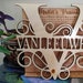 Customizable Personalized Swirl Alphabet Sign, Custom Name Sign in Pine ...