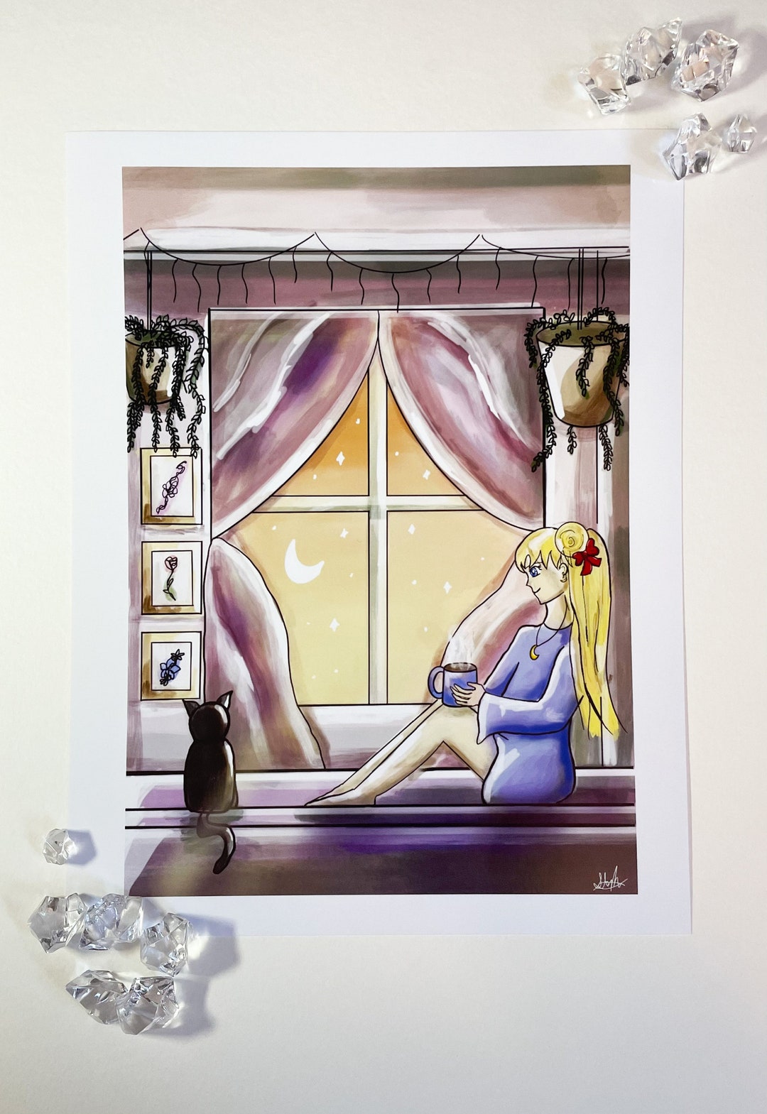 Sailor Moon Print - Etsy