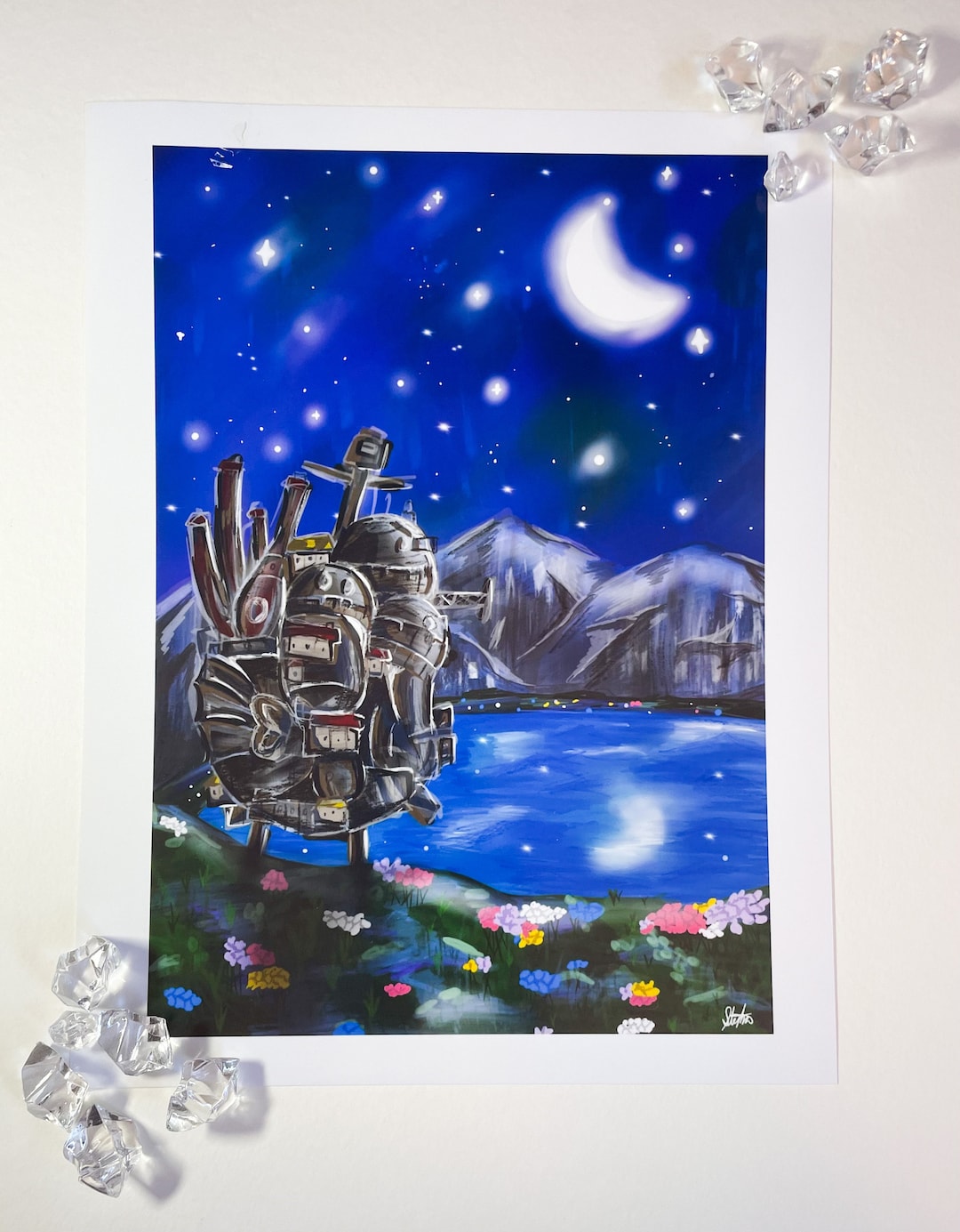 Howl's Moving Castle Print - Etsy