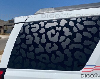 Matte Black Window Decal - Etsy