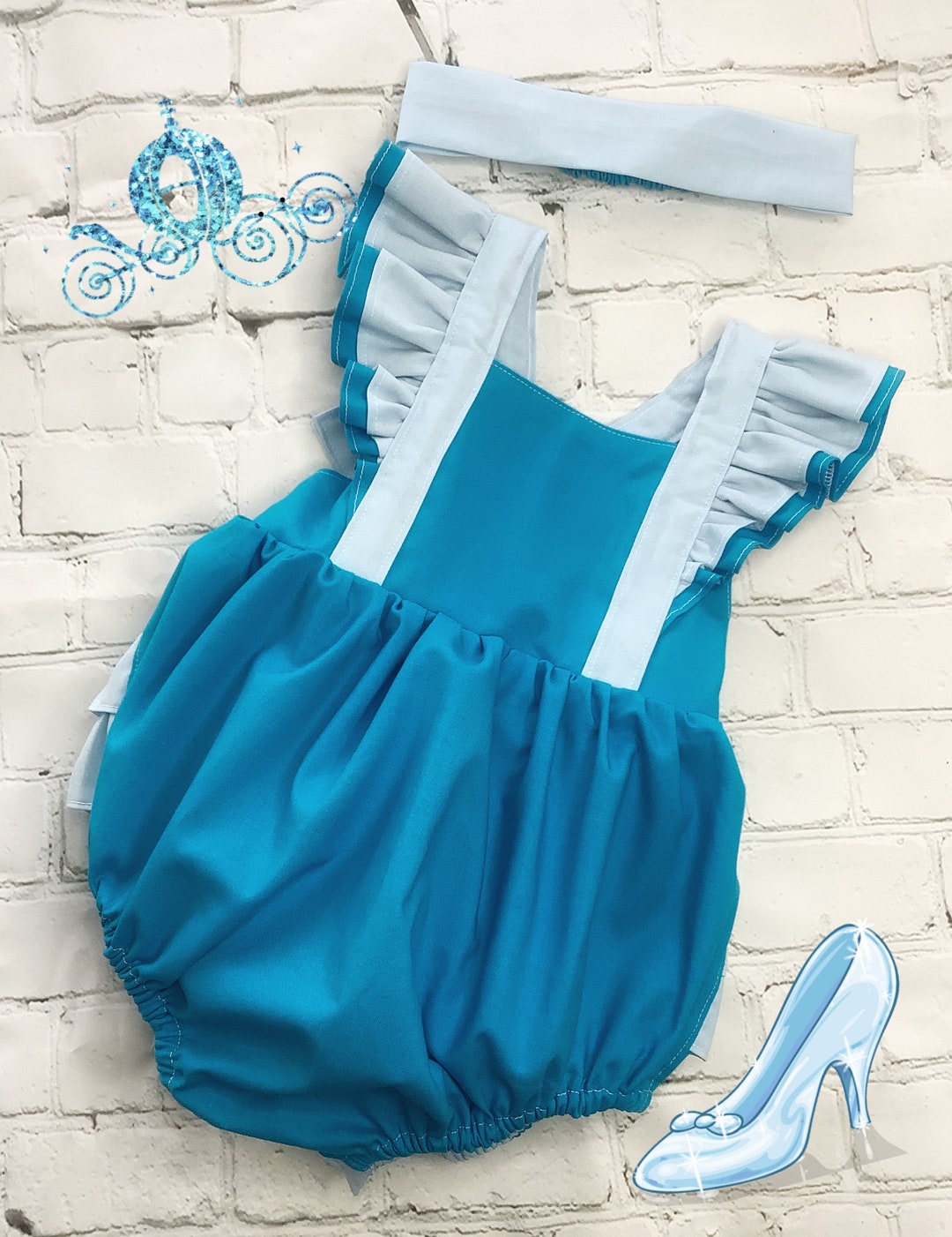 Baby Girl Princess Romper, Cute Disney Outfit, Birthday Girl ...