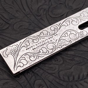 Hand Engraved Brown and Sharpe Bevel - Etsy