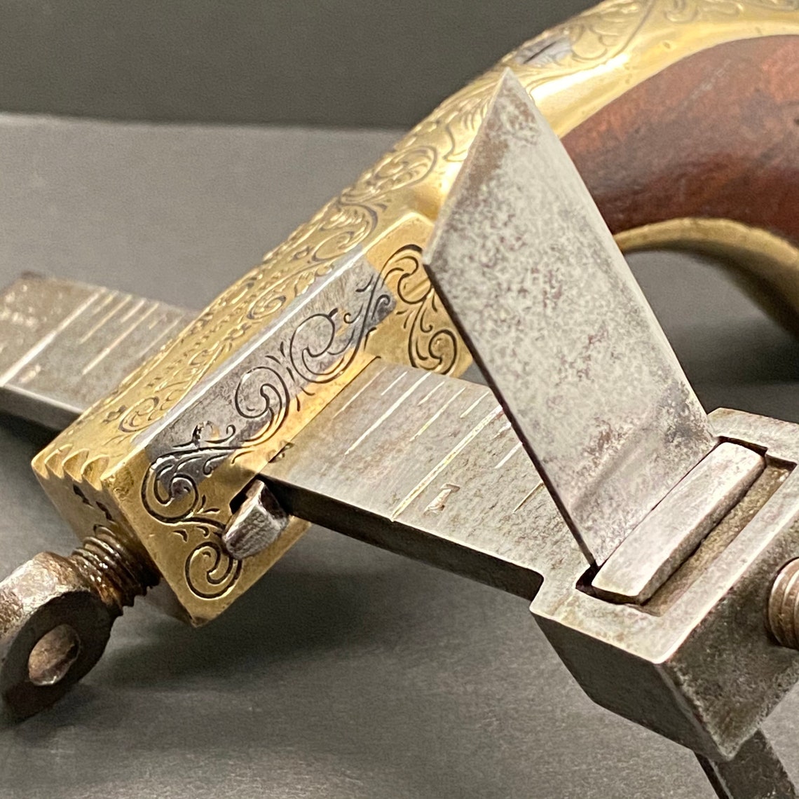 Hand Engraved Draw Gauge - Etsy