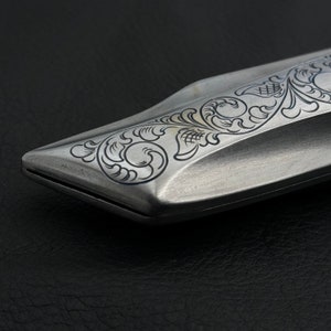 Hand Engraved retractable Utility Knife - Etsy