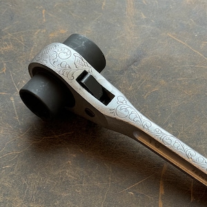 Hand Engraved Scaffold Wrench - Etsy