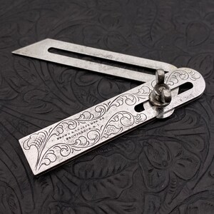 Hand Engraved Brown and Sharpe Bevel - Etsy