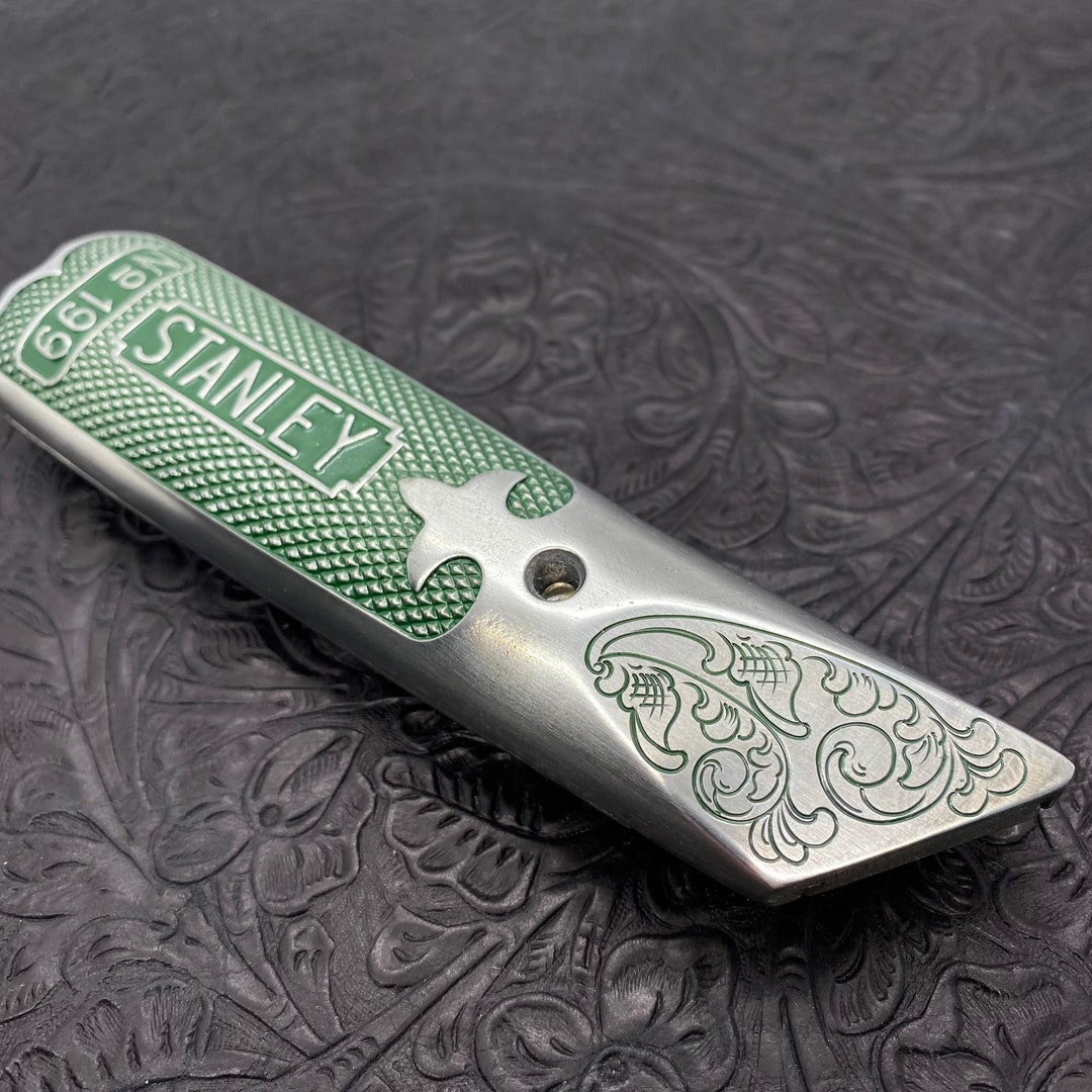 Hand Engraved fixed Blade Utility Knife - Etsy