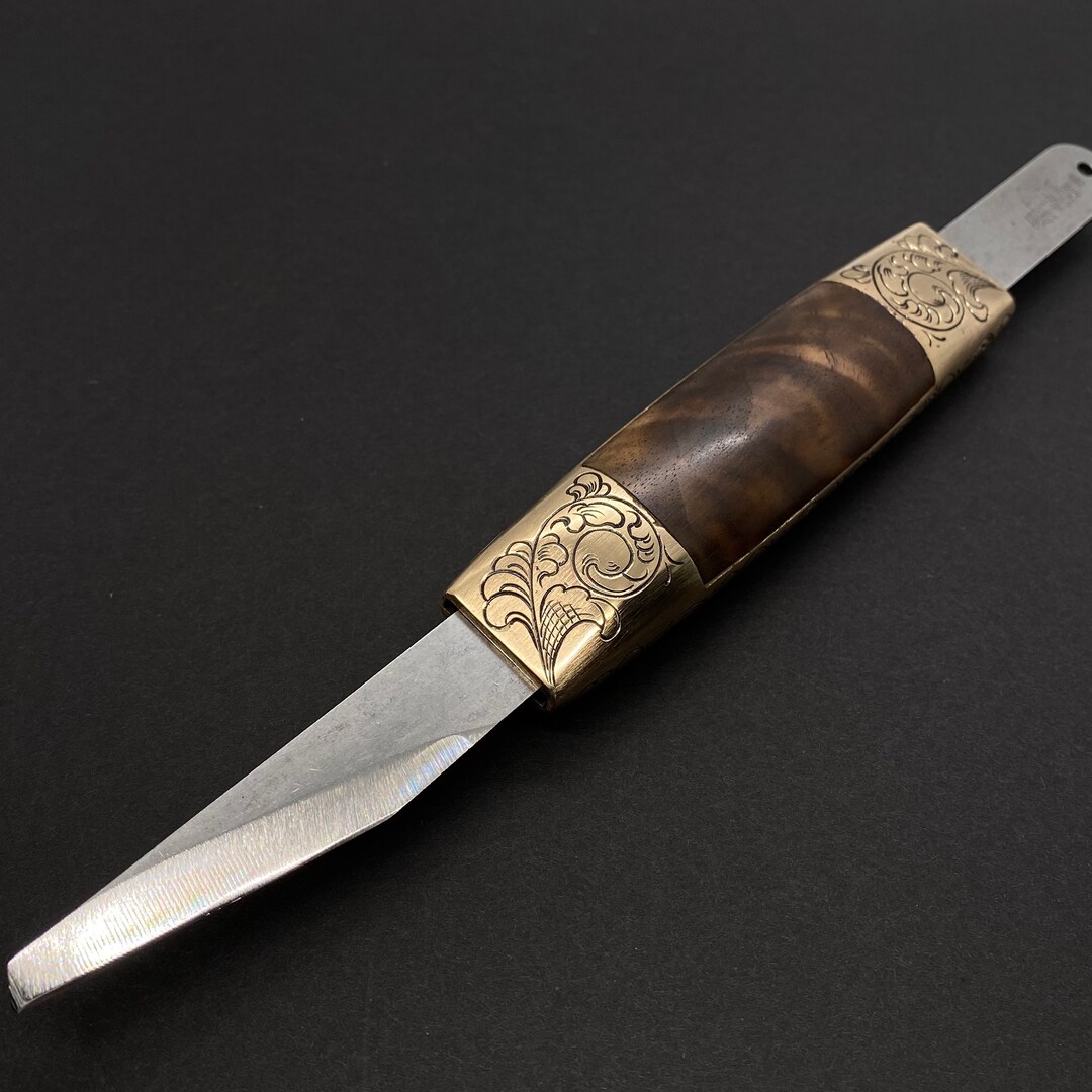 Hand Engraved Mill Knife - Etsy
