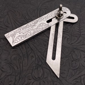 Hand Engraved Brown and Sharpe Bevel - Etsy