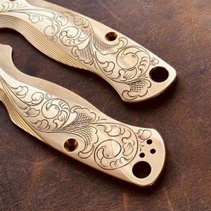 Hand Engraved Flytanium Scales - Etsy