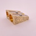 Hand Engraved Brass Pencil Sharpener - Etsy