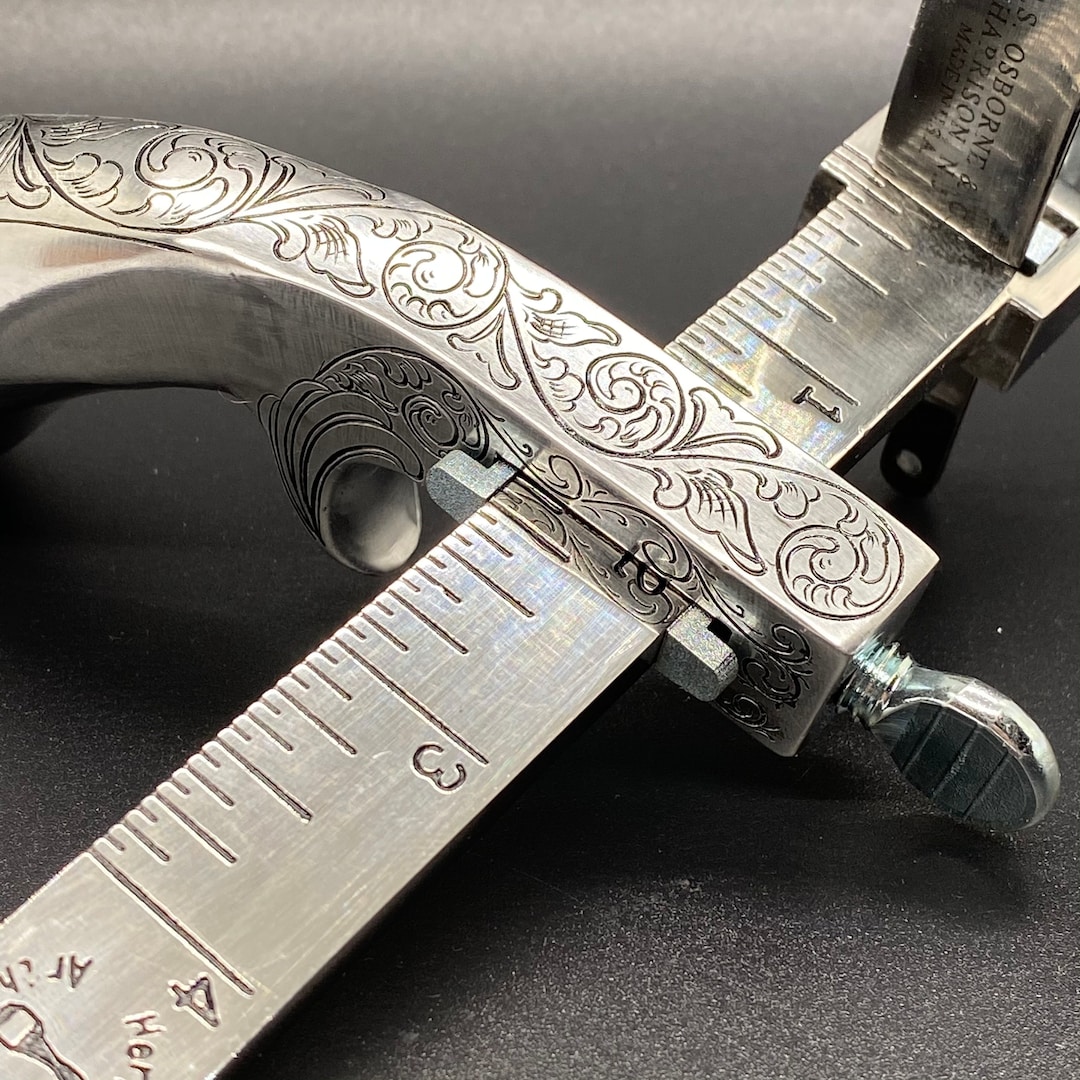 Hand Engraved Draw Gauge - Etsy