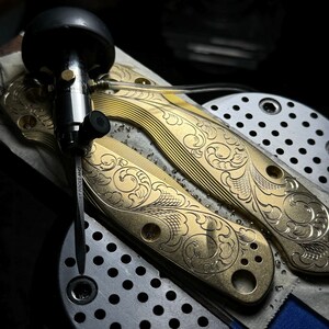 Hand Engraved Flytanium Scales - Etsy