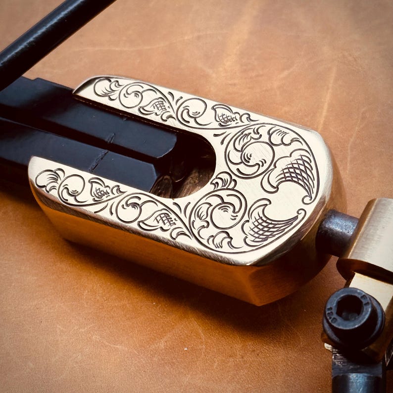 Hand Engraved Fly Tying Vise - Etsy