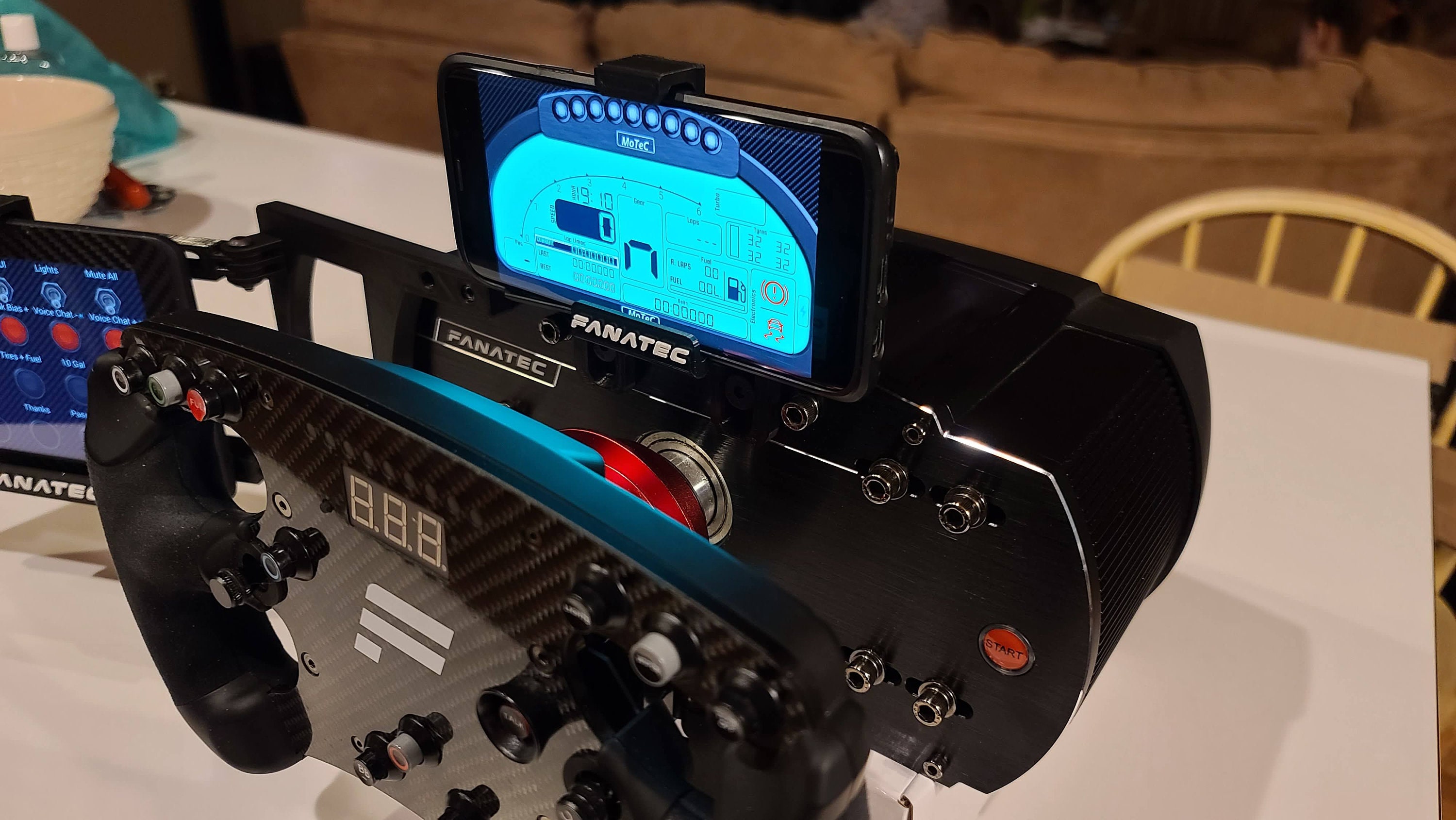 Universal Phone/tablet Mount for All Fanatec Wheelbases - Etsy Australia