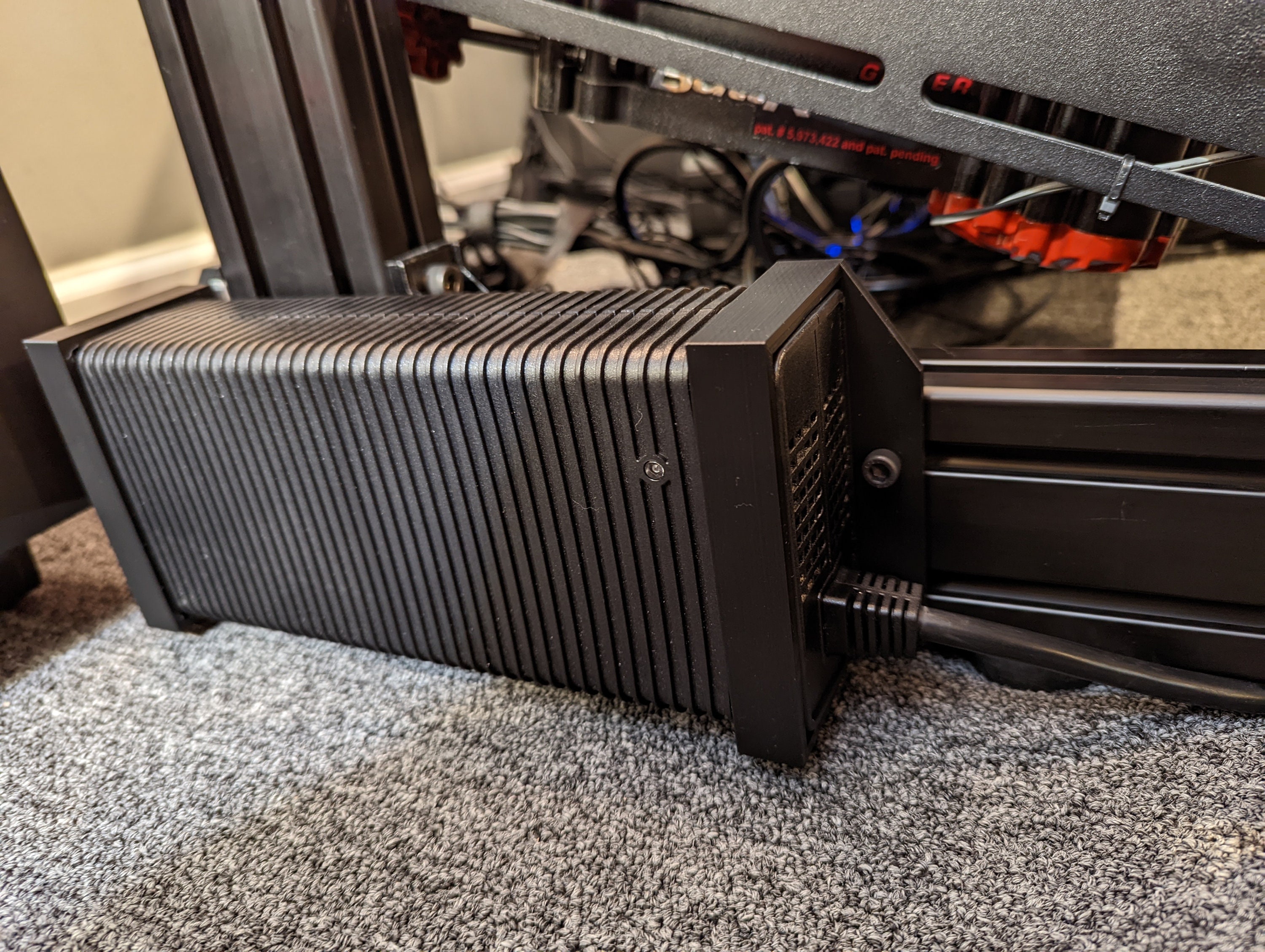 8020 Fanatec DD1/2 PSU Mounting Bracket M6 40 Series Profile - Etsy