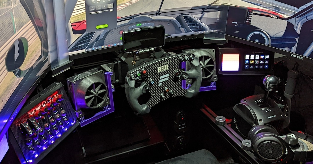 Wind Sim 3D Print Kit wheelbase Mounting or Profile Variations - Etsy