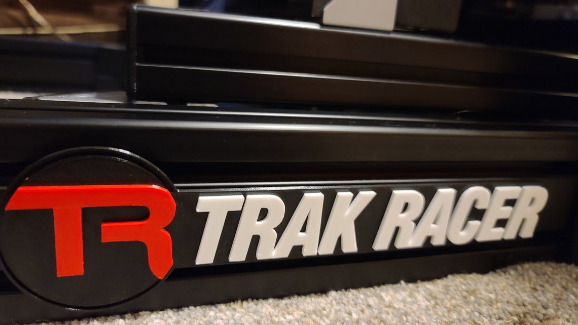 3D Printed Sim Racing Logo Decal Stick-on | Etsy