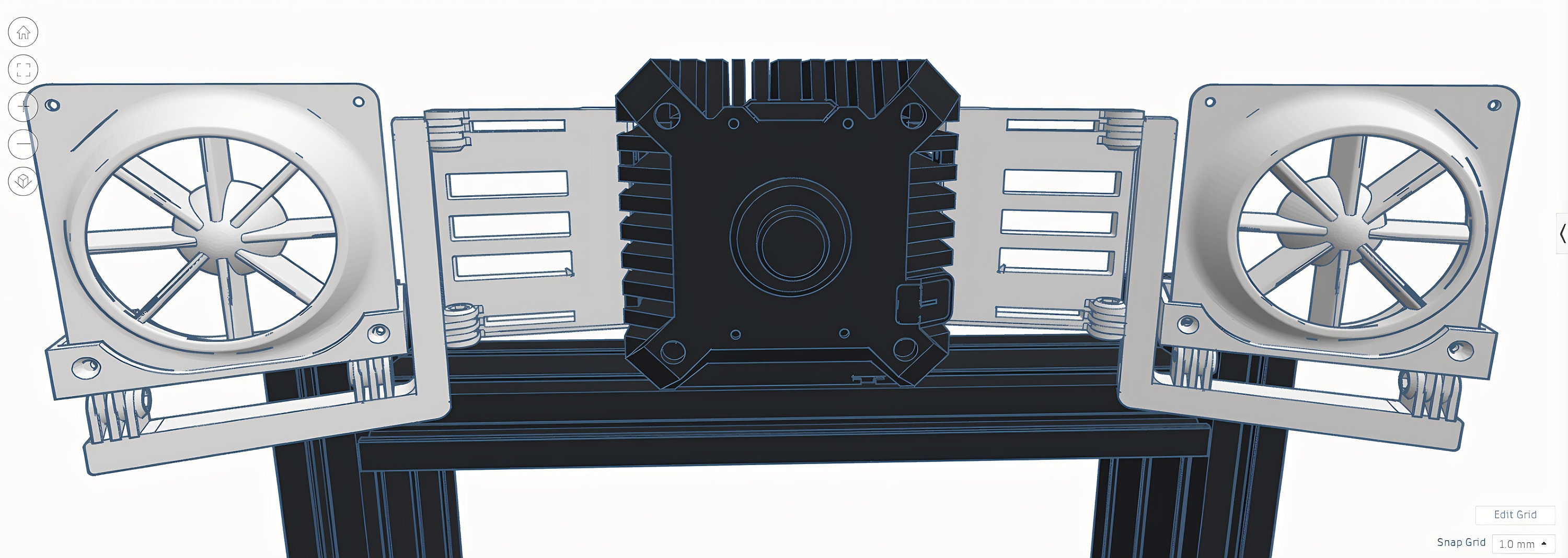 Wind Sim 3D Print Kit wheelbase Mounting or Profile - Etsy