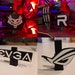 Anti-sag GPU Support Riser With Custom 3D Printed Badges swappable - Etsy
