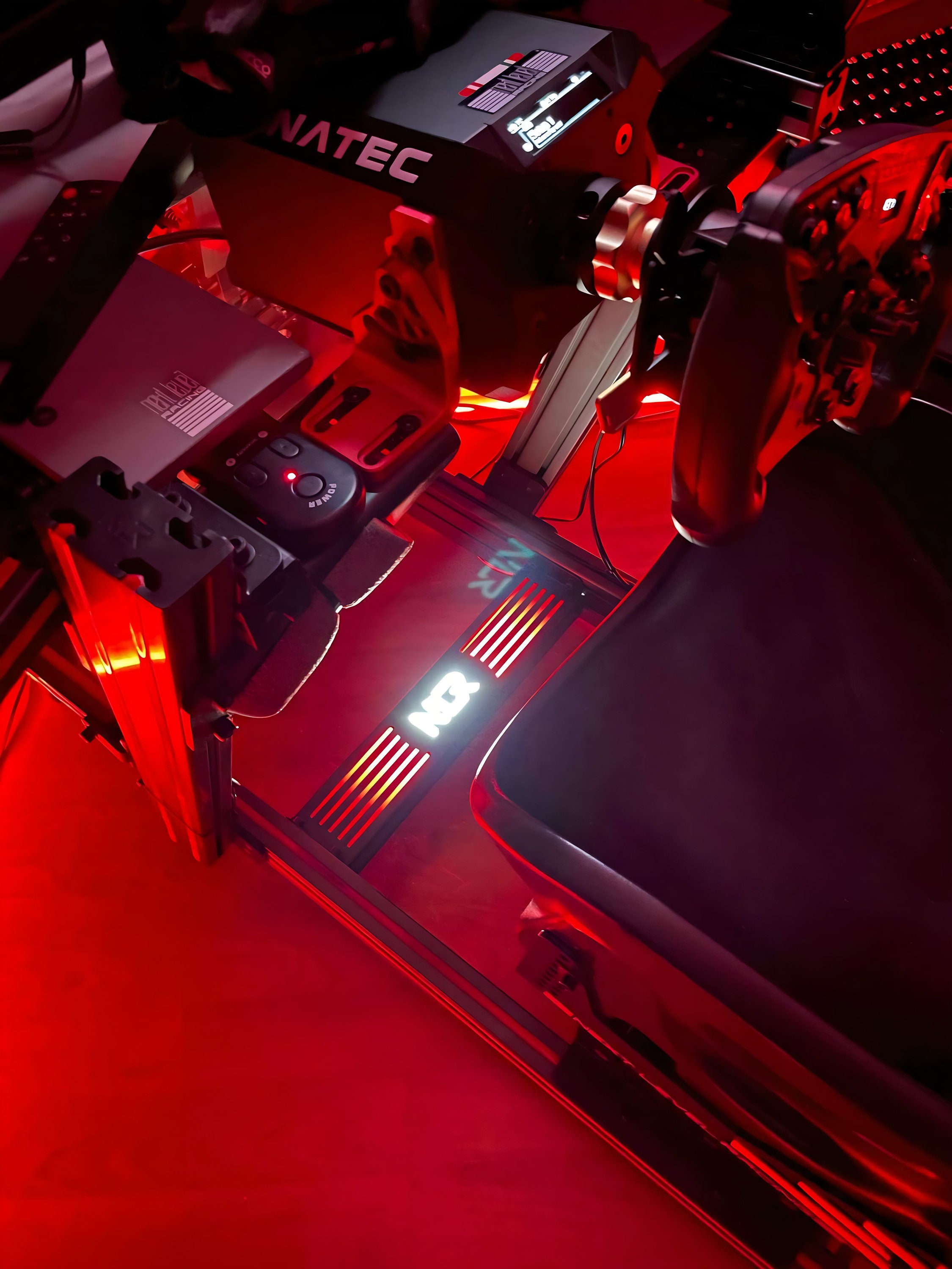 Next Level Racing Elite Footrest Light Diffuser Set LED Strip - Etsy