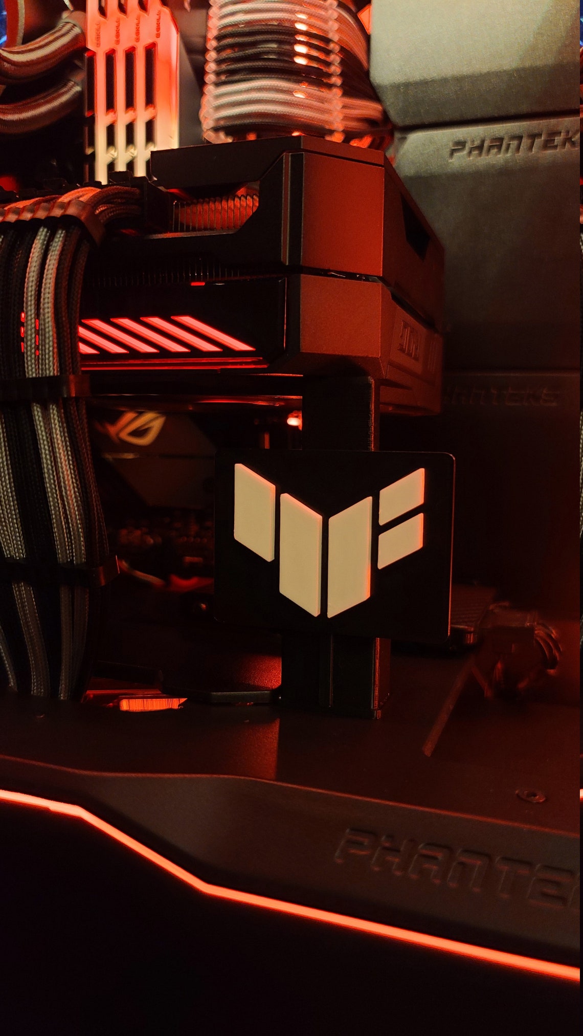 Anti-sag GPU Support Riser With Custom 3D Printed Badges - Etsy