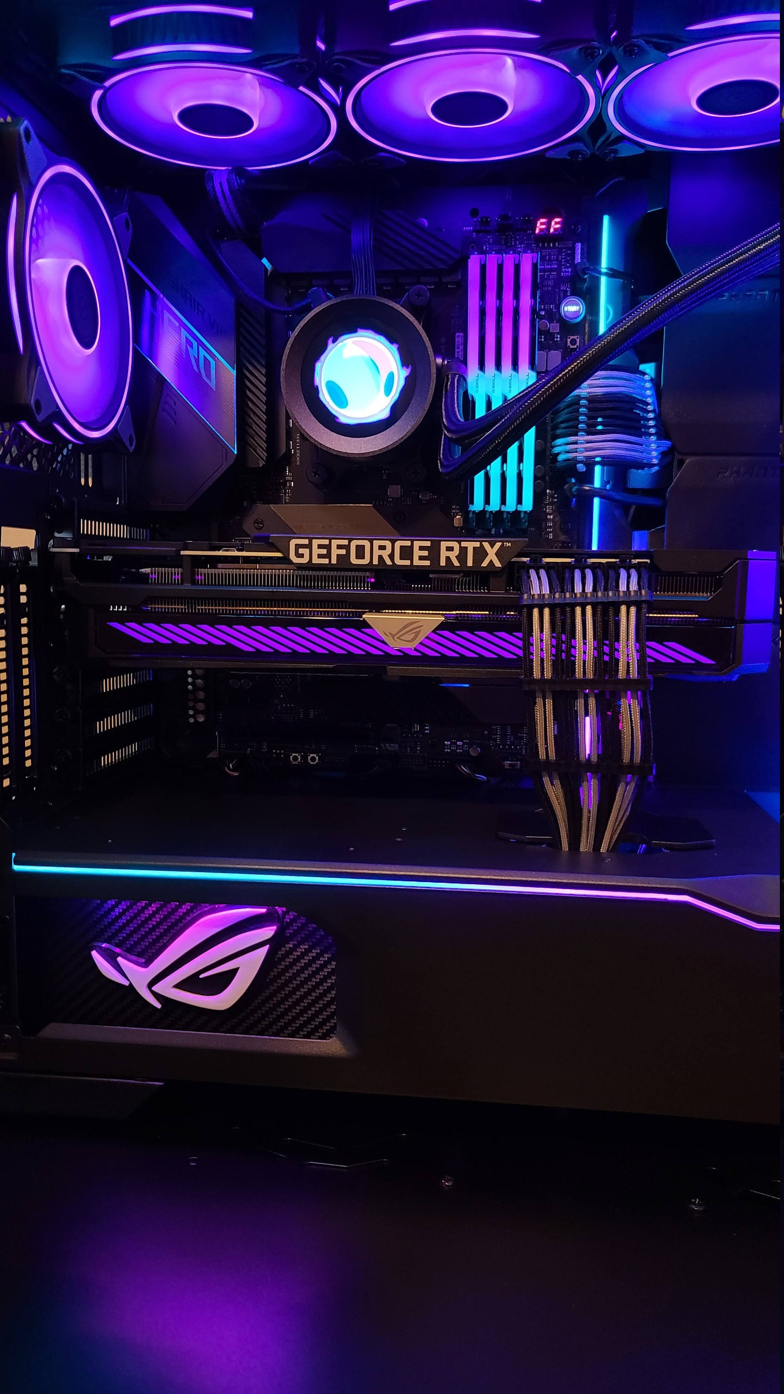 Gaming PC Case Badge compatible With GPU Support Riser - Etsy