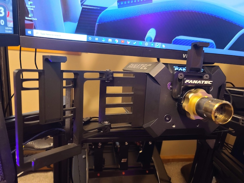 Side Tablet mount for Fanatec DD1/DD2/CSW/CSL Elite Wheelbases | Etsy