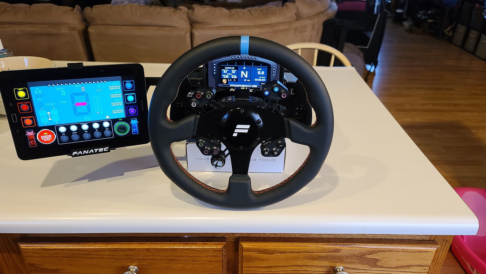 Side Tablet Mount for Fanatec DD1/DD2/CSW/CSL Elite Wheelbases - Etsy