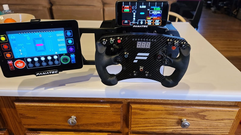 Side Tablet mount for Fanatec DD1/DD2/CSW/CSL Elite Wheelbases - Etsy 日本