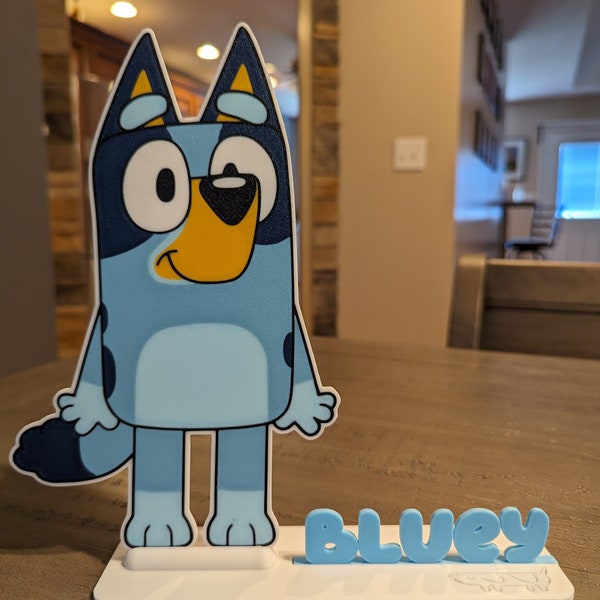 Bluey Character Art - Etsy
