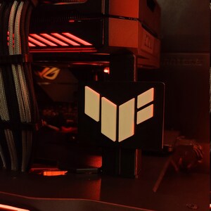 Gaming PC Case Badge (compatible With GPU Support Riser) - Etsy