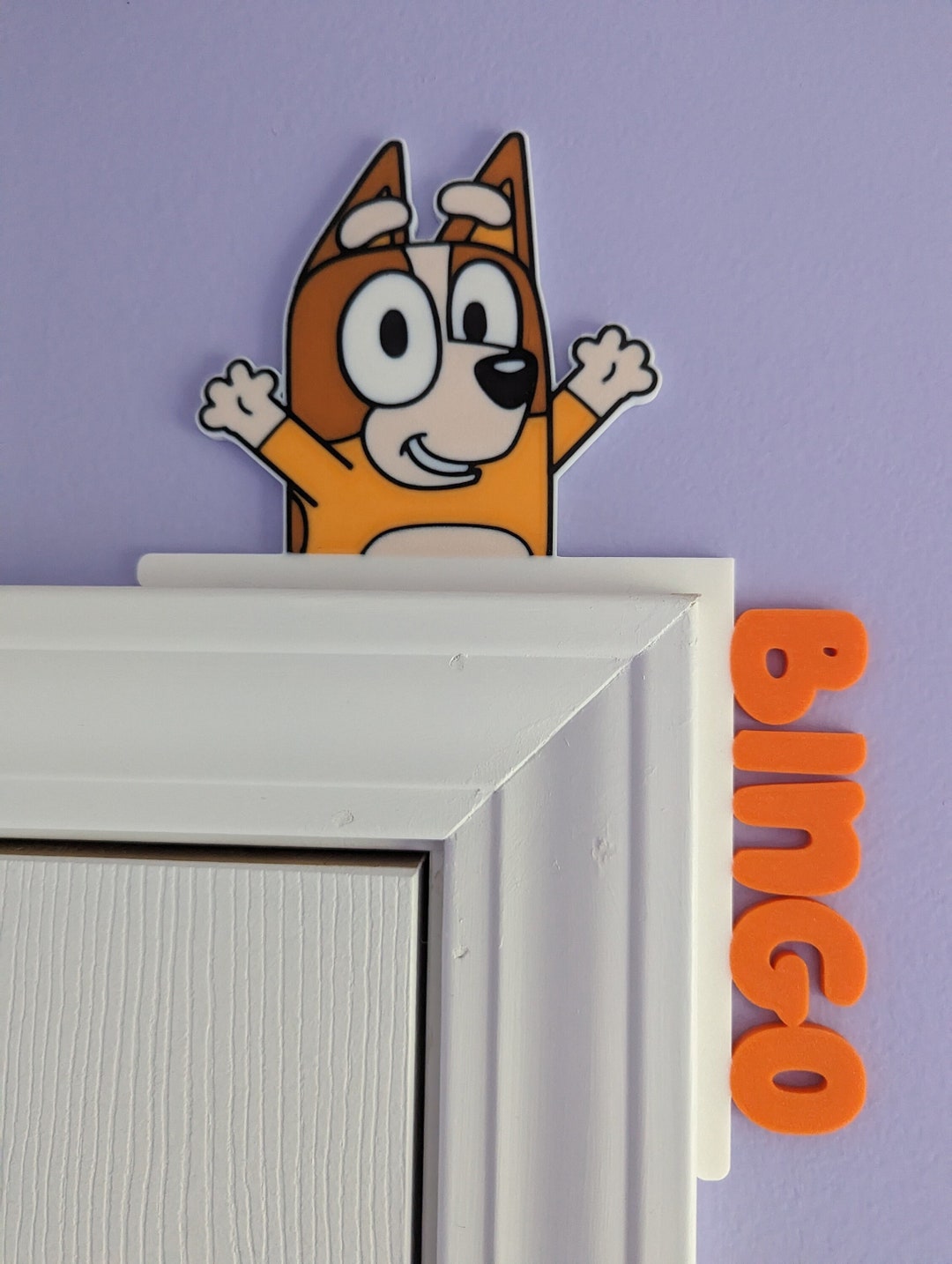 Bluey & Bingo Character Door Hanger Decor - Etsy Australia