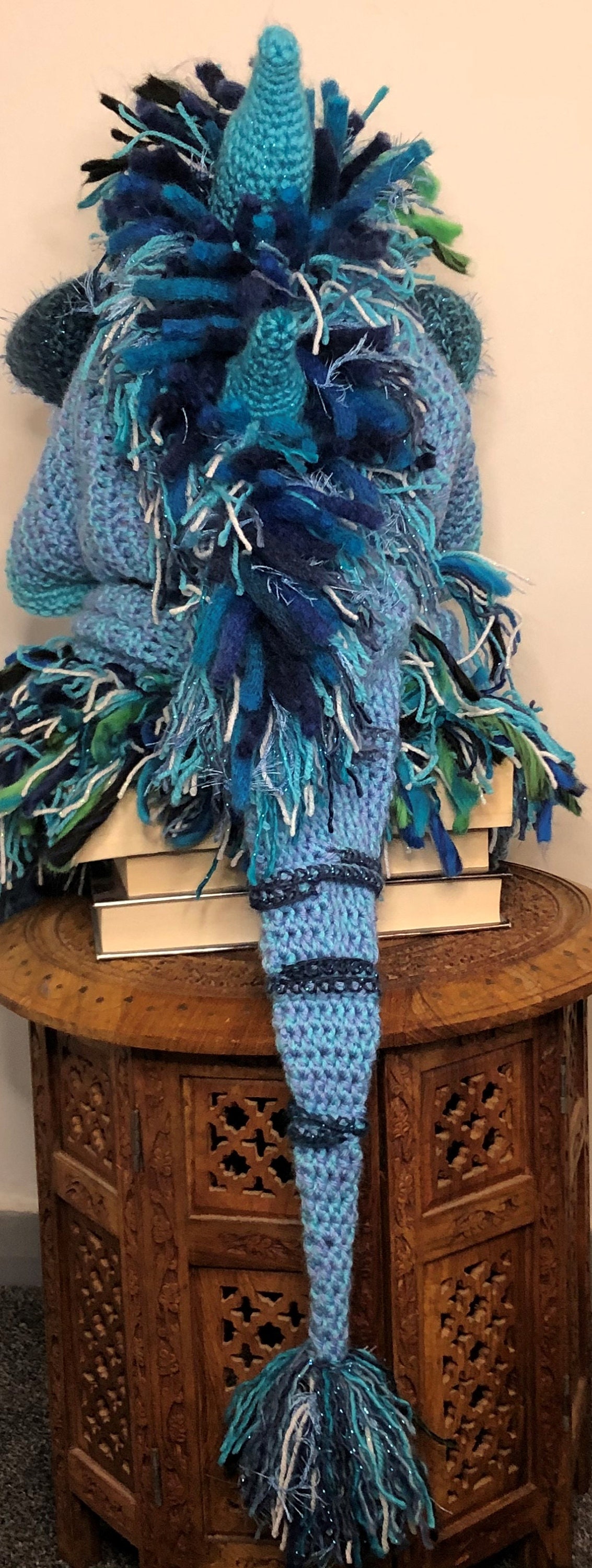 Hug Monster Hooded Scarf CROCHET PATTERN ONLY. This Listing is for the ...