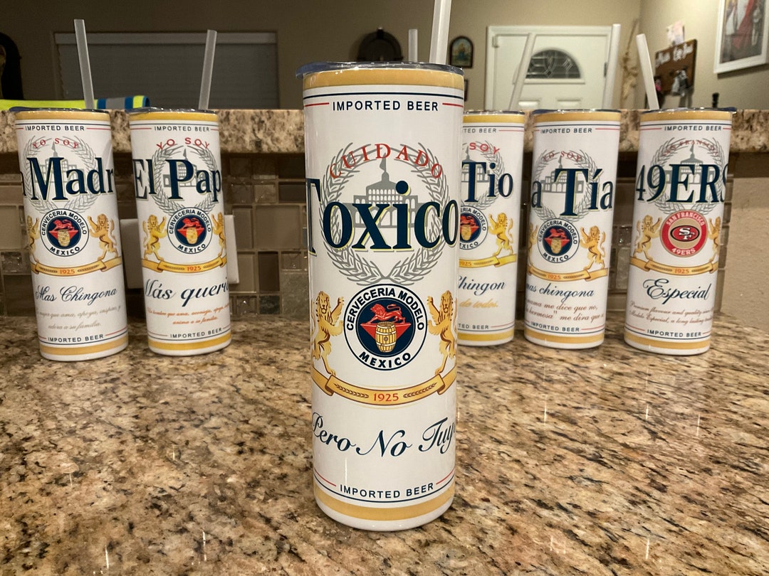 Toxico Modelo Beer Can 20oz Skinny Tumbler - Etsy