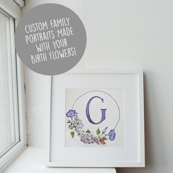 Monogram Painting - Etsy