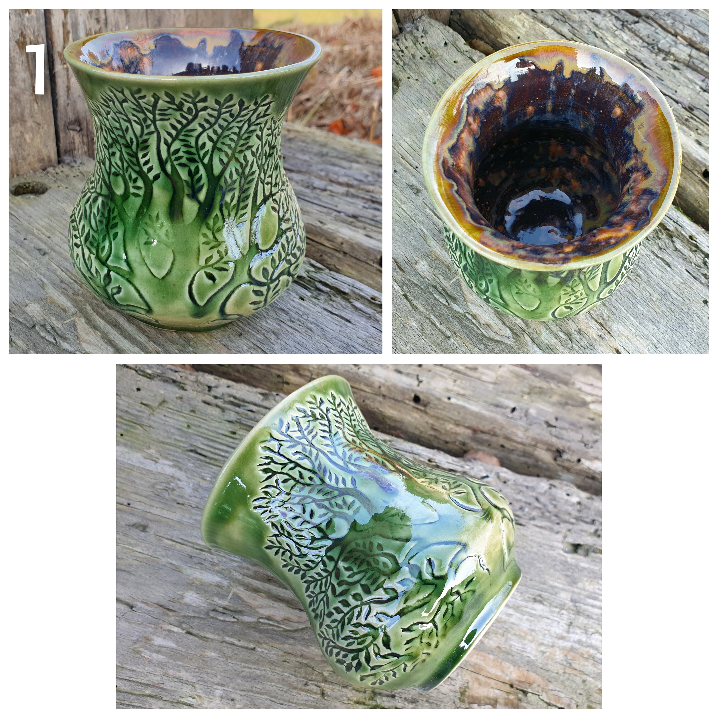 Mate Cup Summer Path, Yerba Mate, Handmade, 370 Ml - Etsy