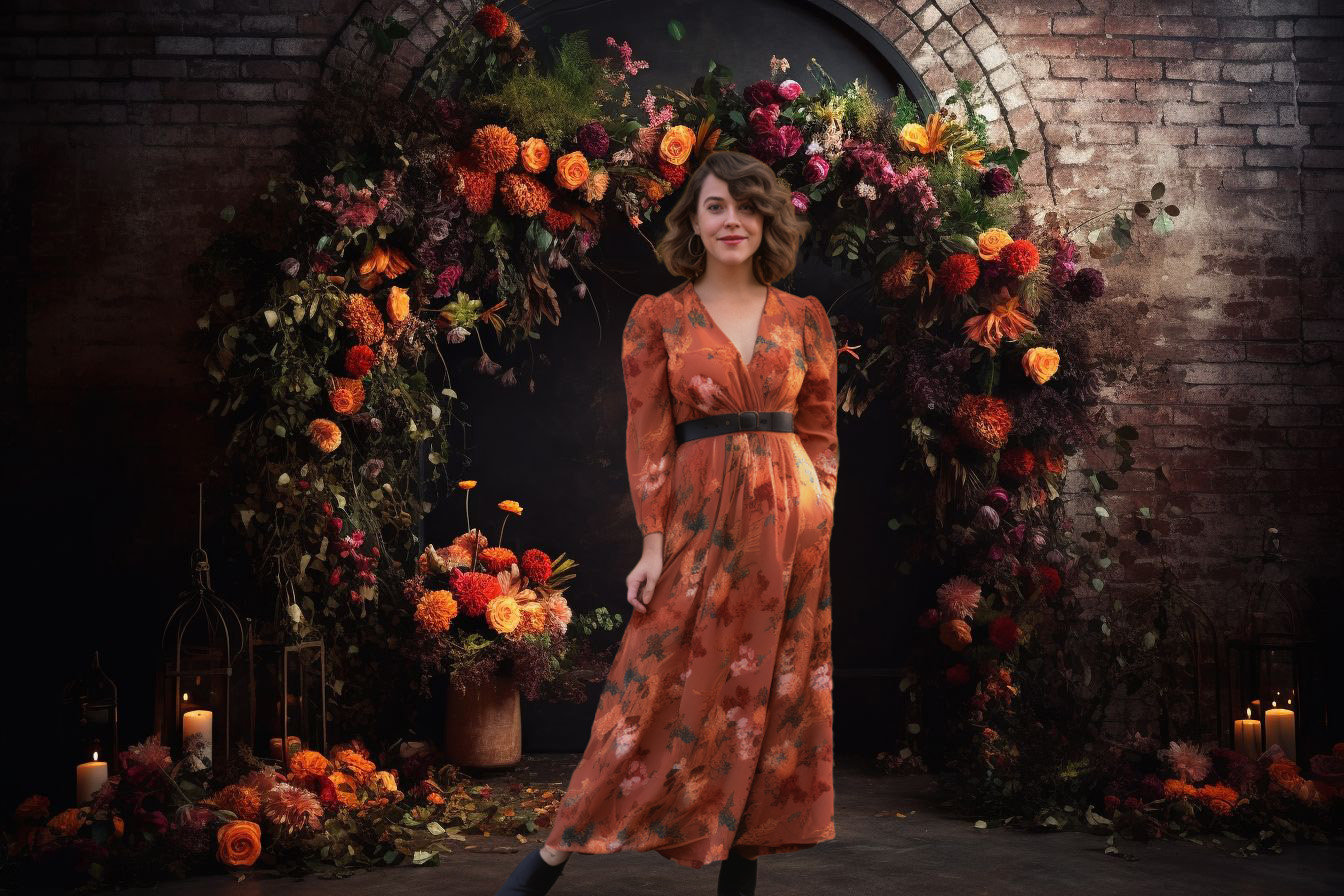 Rustic Fall Digital Backdrops, Autumn Backgrounds, Fall Mockups ...