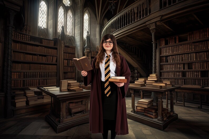 16 Old Wizardry School Library, Digital Backdrops, Magical Wizard ...