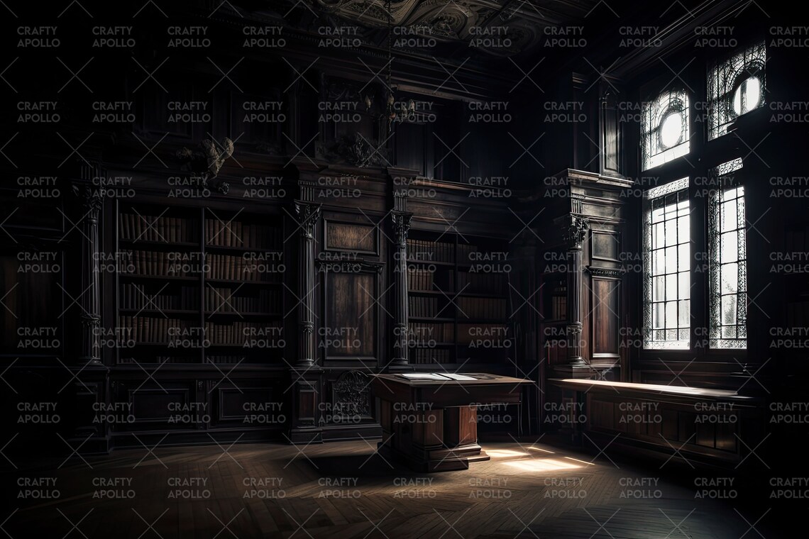 16 Old Wizardry School Library, Digital Backdrops, Magical Wizard ...
