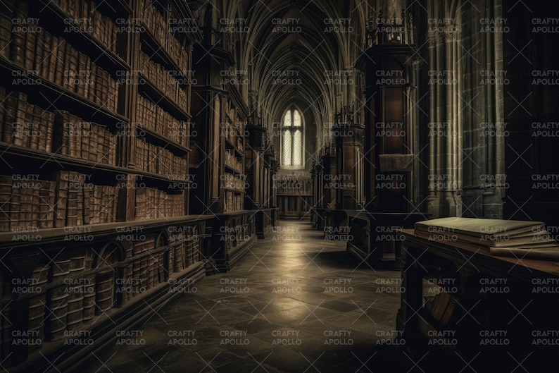 16 Old Wizardry School Library, Digital Backdrops, Magical Wizard ...